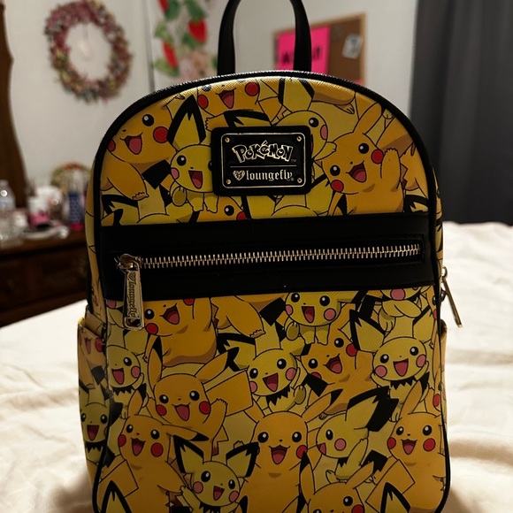 Loungefly | Bags | Rare Loungefly Pokmon Pikachu And Pichu Yellow ...